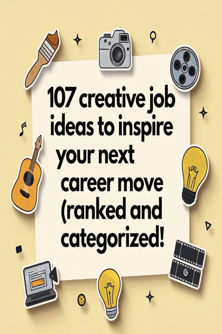 Jobs 1-107: The Ultimate List of Career Ideas for Every Passion and ...