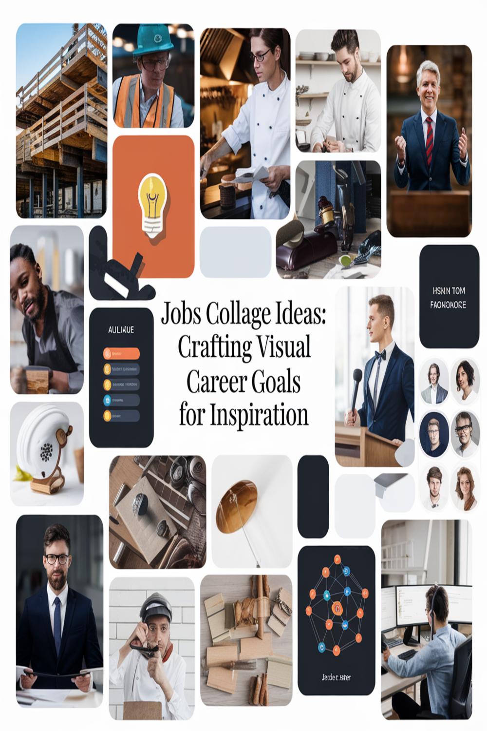 Jobs Collage: A Creative Way to Visualize Your Career Goals