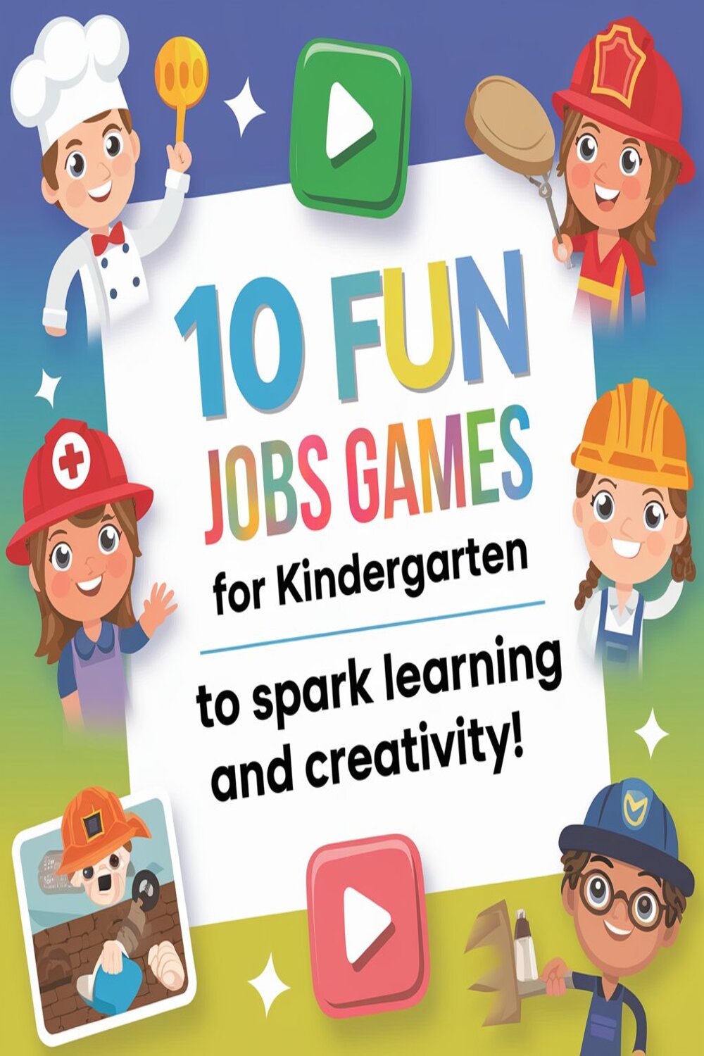 10 Fun and Educational Jobs Games for Kindergarten Kids