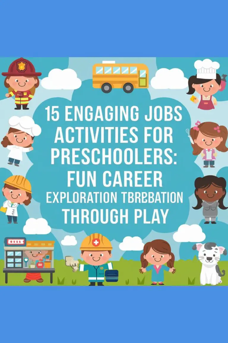 15 Fun Jobs Activities for Preschoolers: Playful Career Exploration Ideas