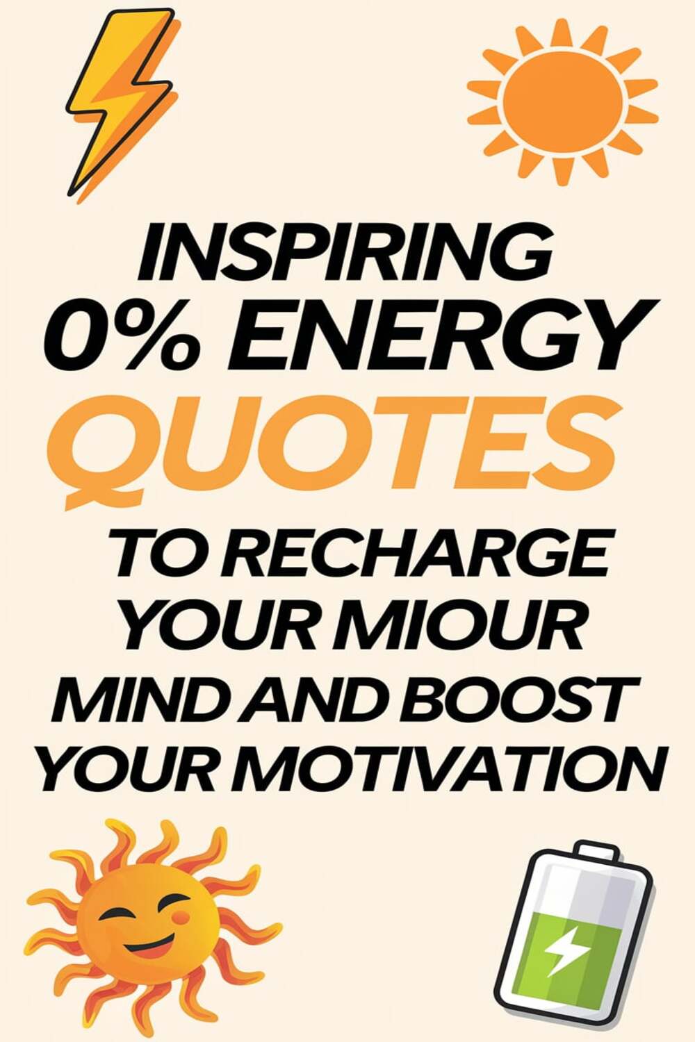 Inspiring 0% Energy Quotes to Recharge Your Mind and Soul - How I Got ...