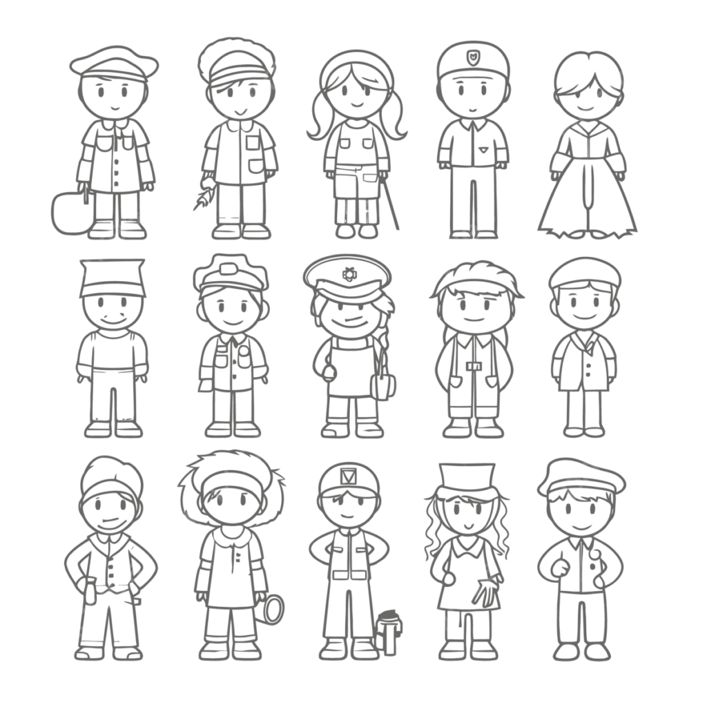 20 Fun Jobs Drawing Ideas for Kids: Learn About Occupations Through Art!