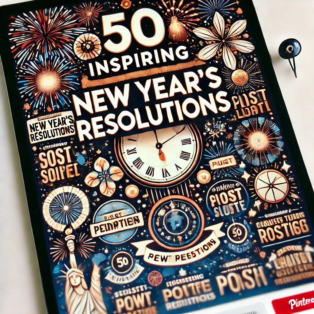 50 Inspiring New Year’s Resolution Ideas to Transform Your 2025
