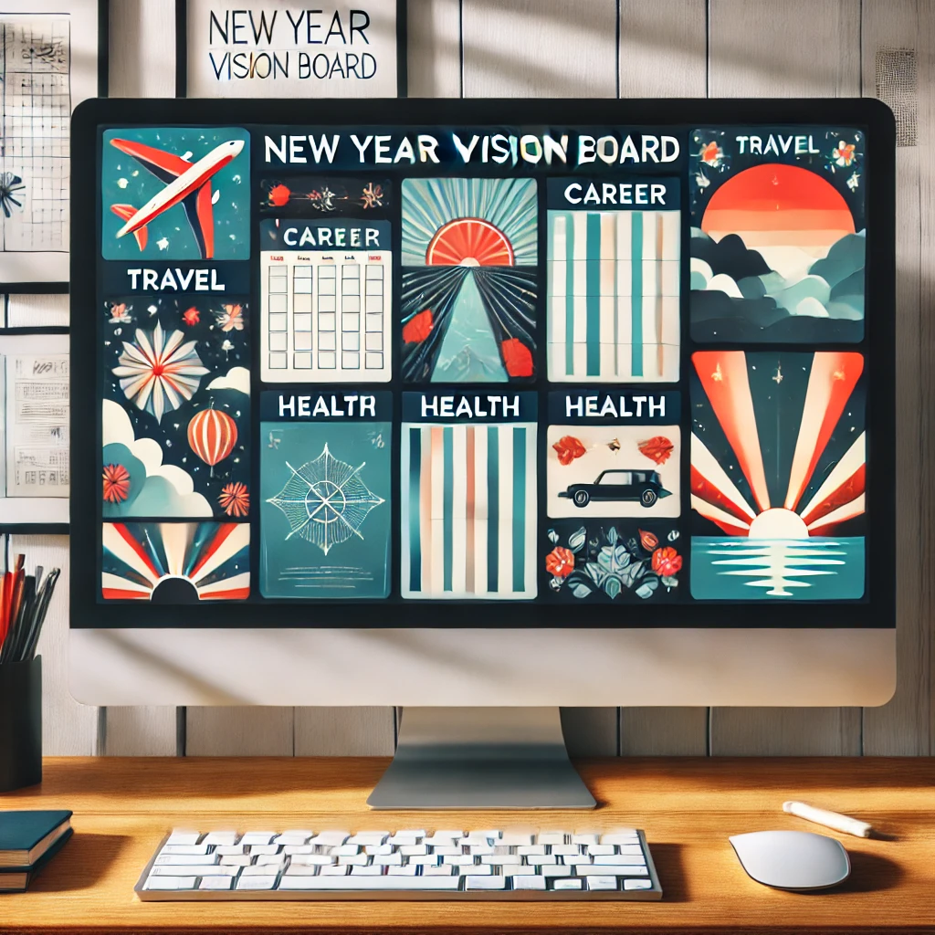 How to Create the Ultimate New Year Vision Board for 2025 Goals - How I ...