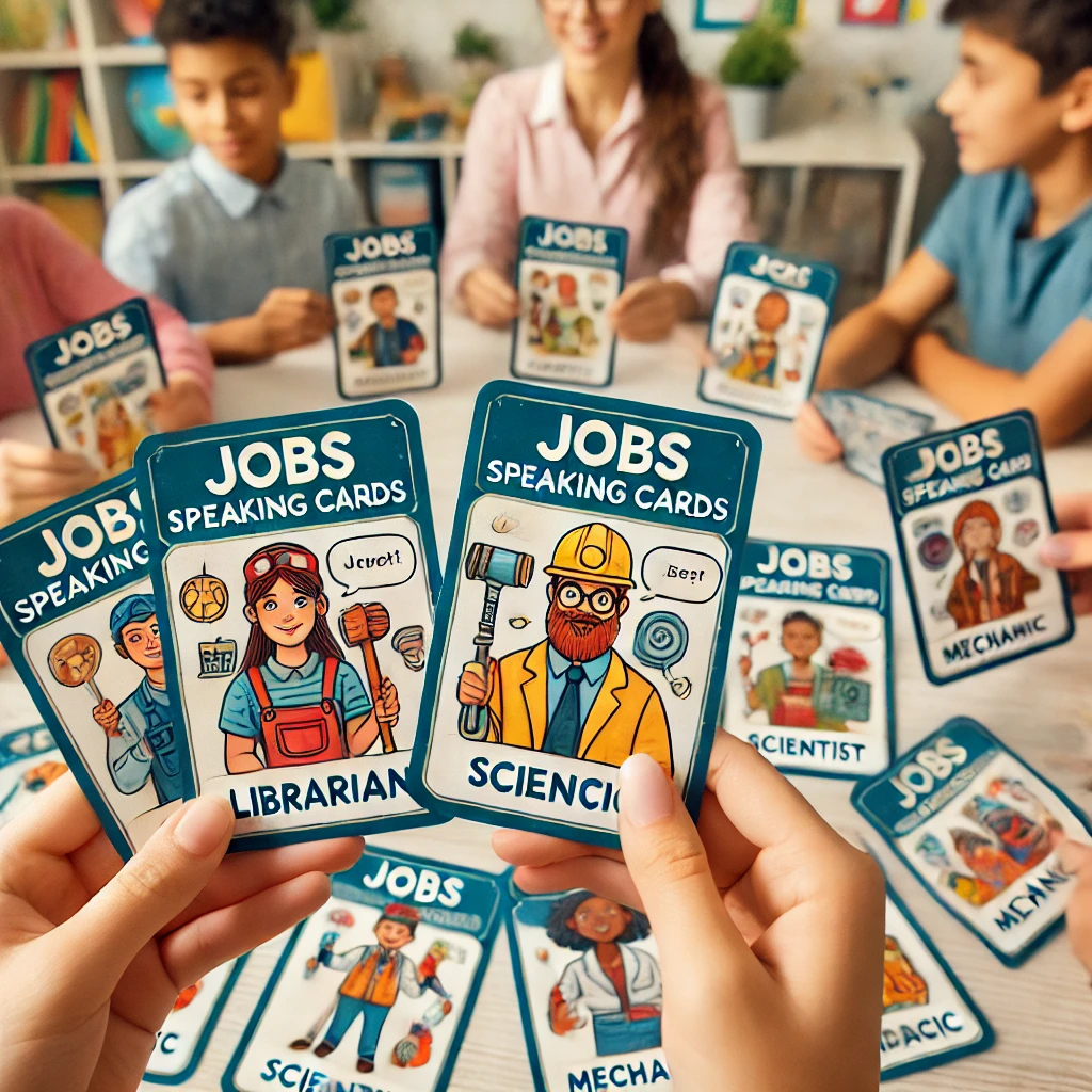 20 Fun and Engaging Jobs Speaking Cards for Interactive Learning 🗣️