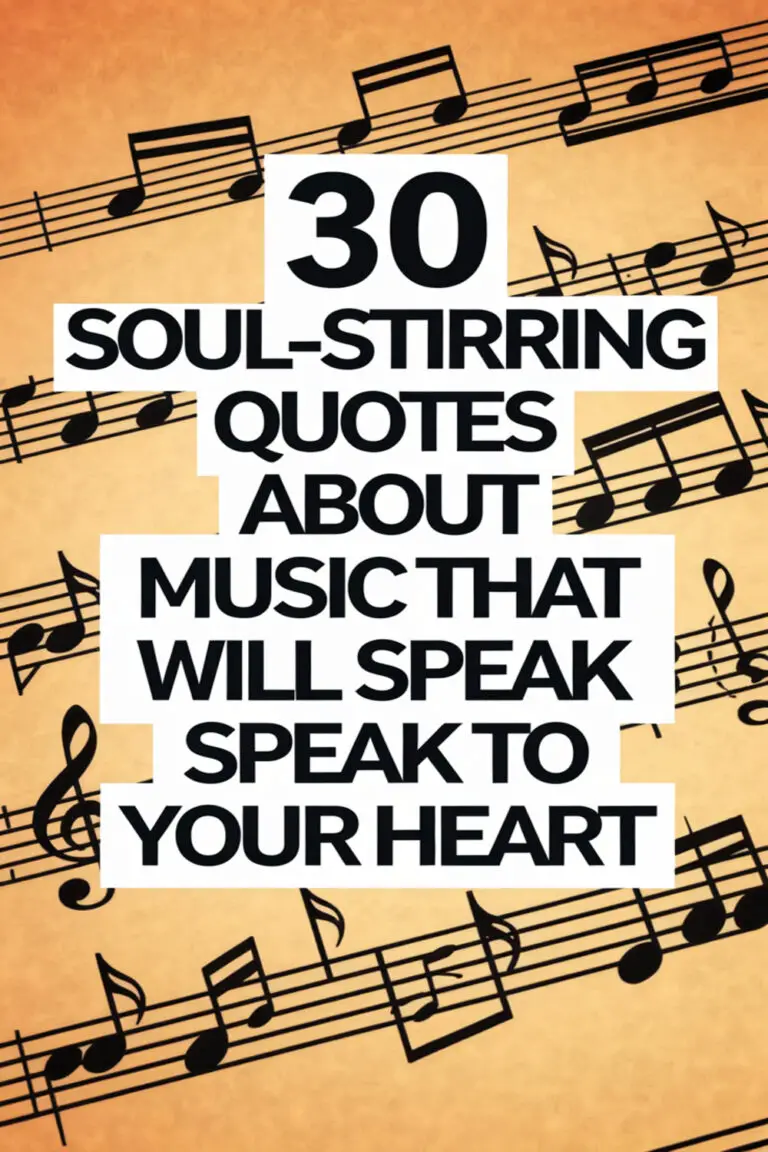 30 Soul-Stirring Quotes About Music That Will Speak to Your Heart