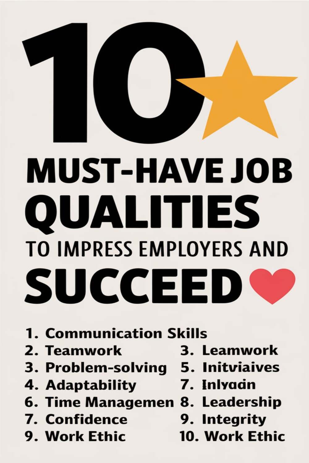 10 Must-Have Job Qualities to Impress Employers and Succeed 🌟