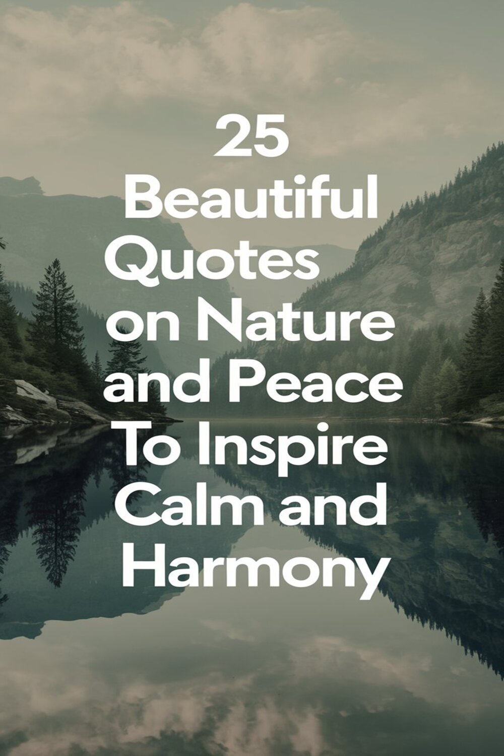 25 Beautiful Quotes on Nature and Peace to Inspire Calm and Harmony