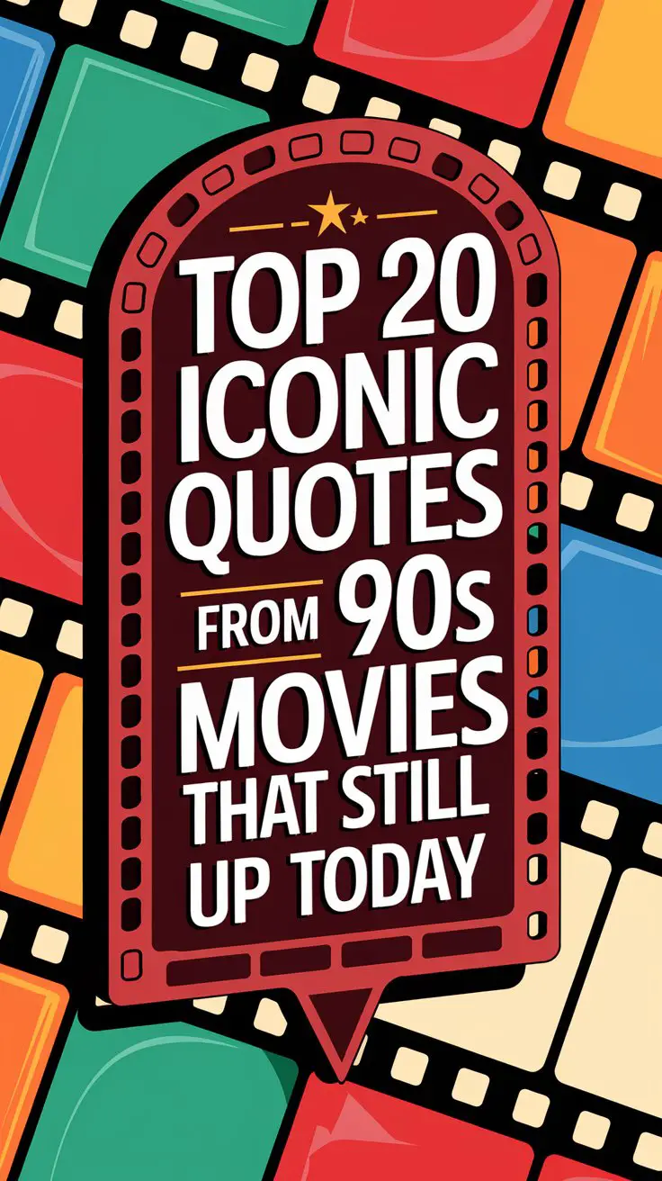 Top 20 Iconic Quotes from 90s Movies That Still Hold Up Today