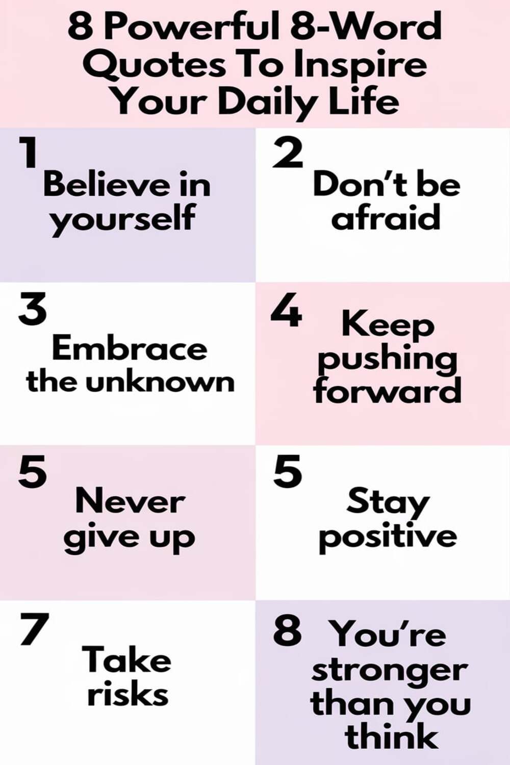 8 Simple Yet Powerful 8-Word Quotes for Daily Inspiration