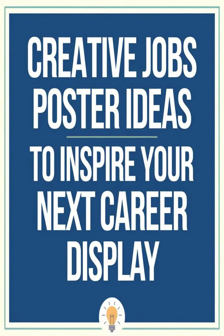 10 Eye-Catching Jobs Poster Ideas for Schools, Offices, and Career Fairs