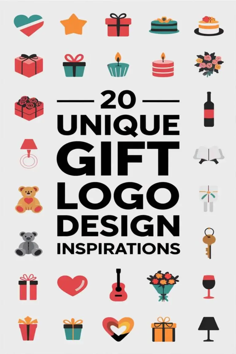 20 Unique Gift Logo Design Inspirations for Creative and Memorable ...