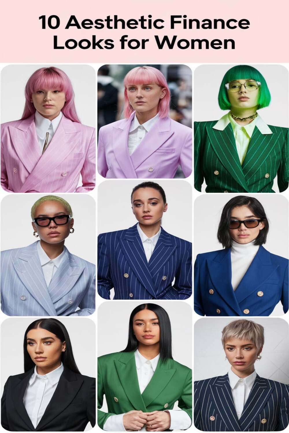 10 Aesthetic Finance Looks for Women: Stylish Outfits to Boost ...