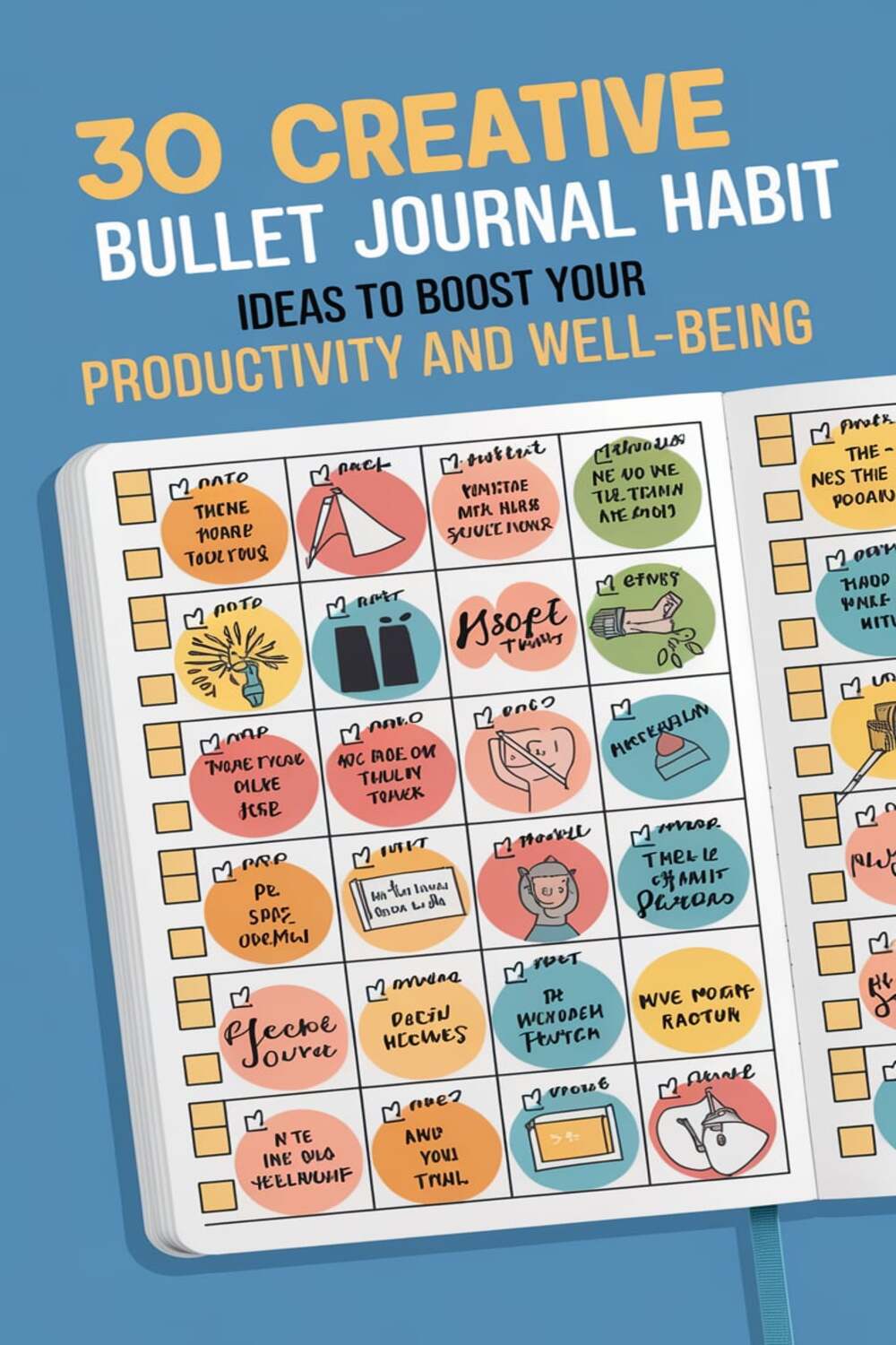 30 Creative Bullet Journal Habit Ideas to Boost Your Productivity and ...