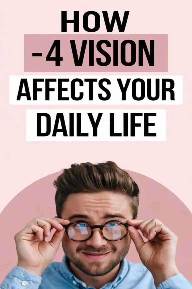 How -4 Vision Affects Your Daily Life: Challenges, Tips & Coping ...