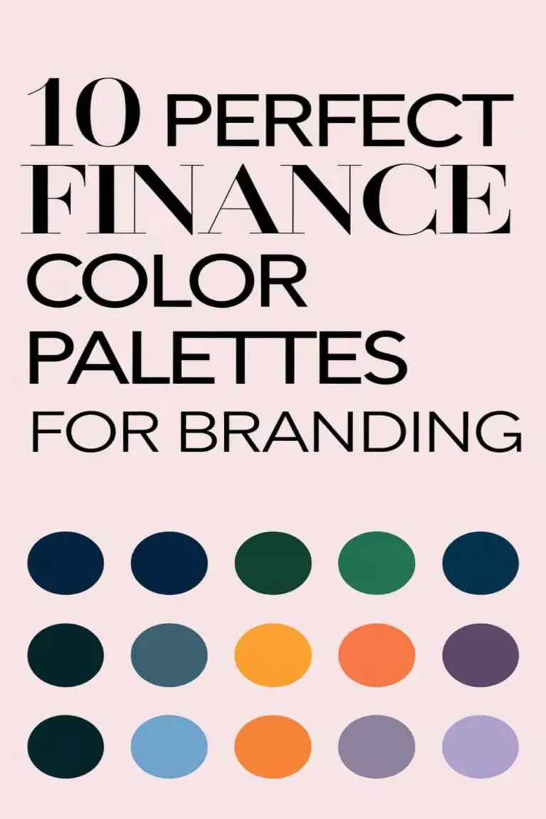 10 Perfect Finance Color Palettes for Branding: Inspire Trust and ...