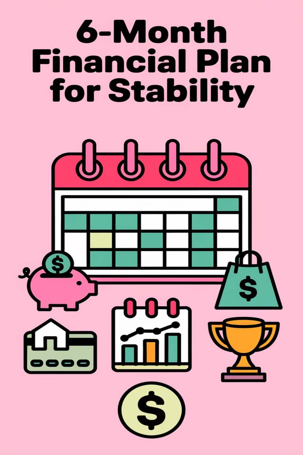 6-Month Financial Plan for Stability: Simple Steps to Regain Control of ...