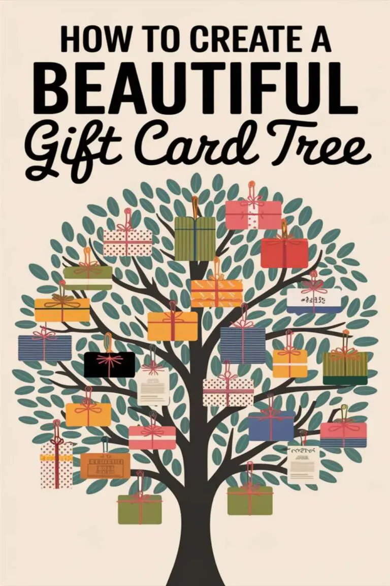 How to Create a Beautiful Gift Card Tree: Easy DIY Tips for a Stunning ...