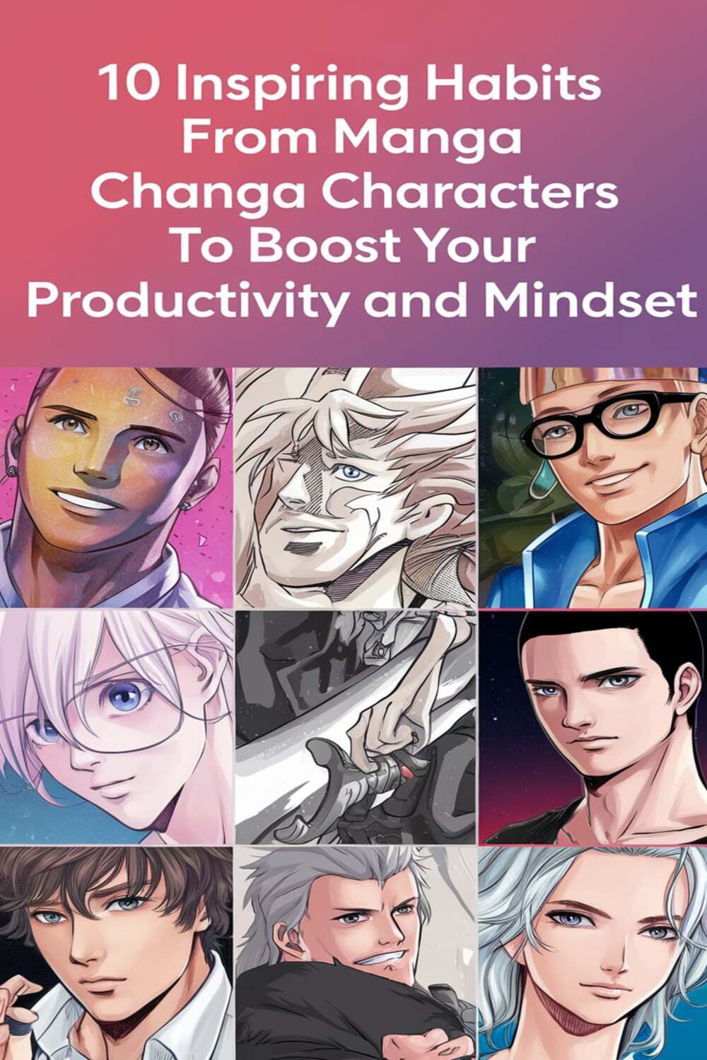10 Inspiring Habits from Manga Characters to Boost Your Productivity ...