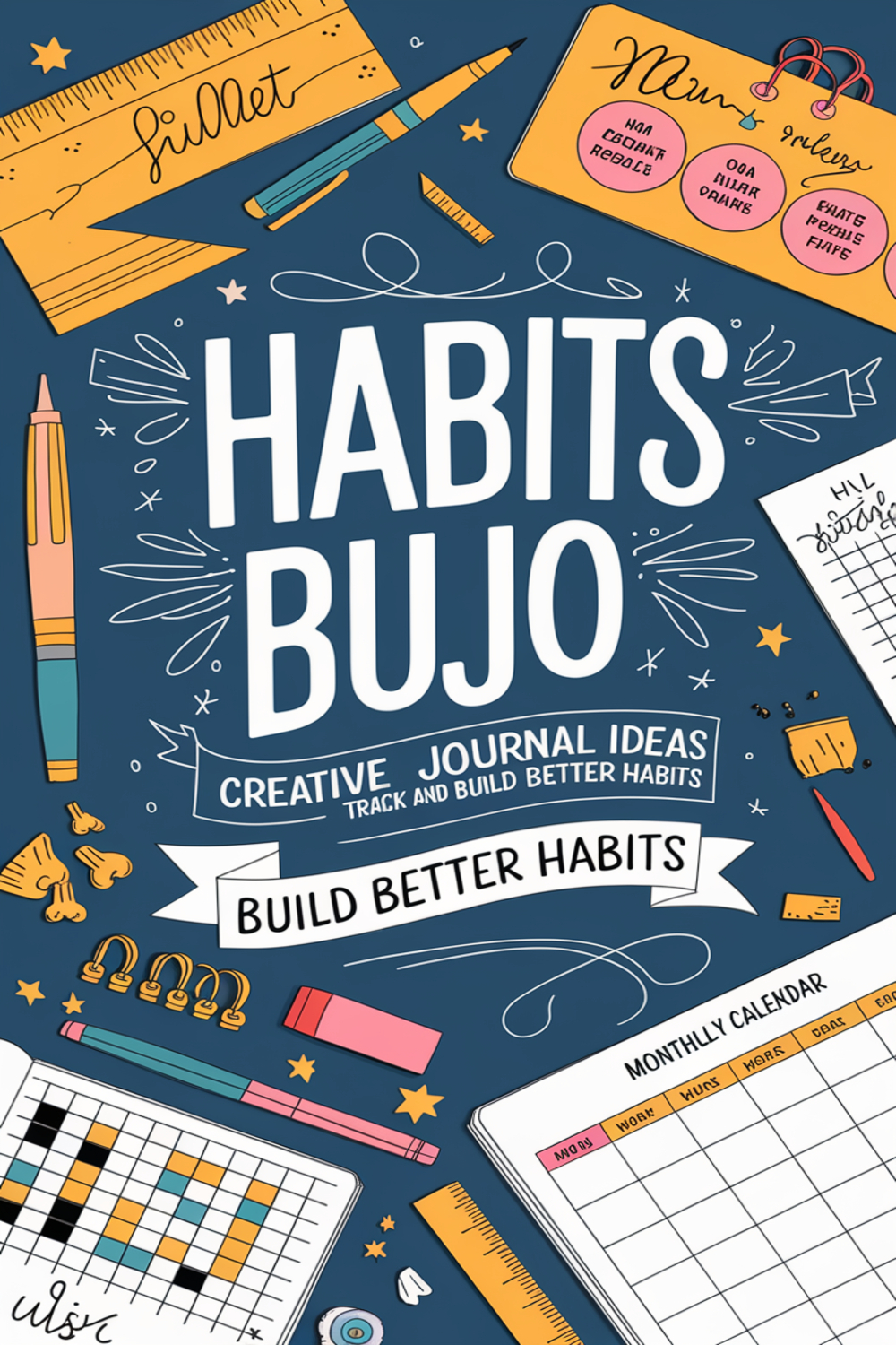 Habits Bujo: Creative Bullet Journal Ideas to Track and Build Better ...