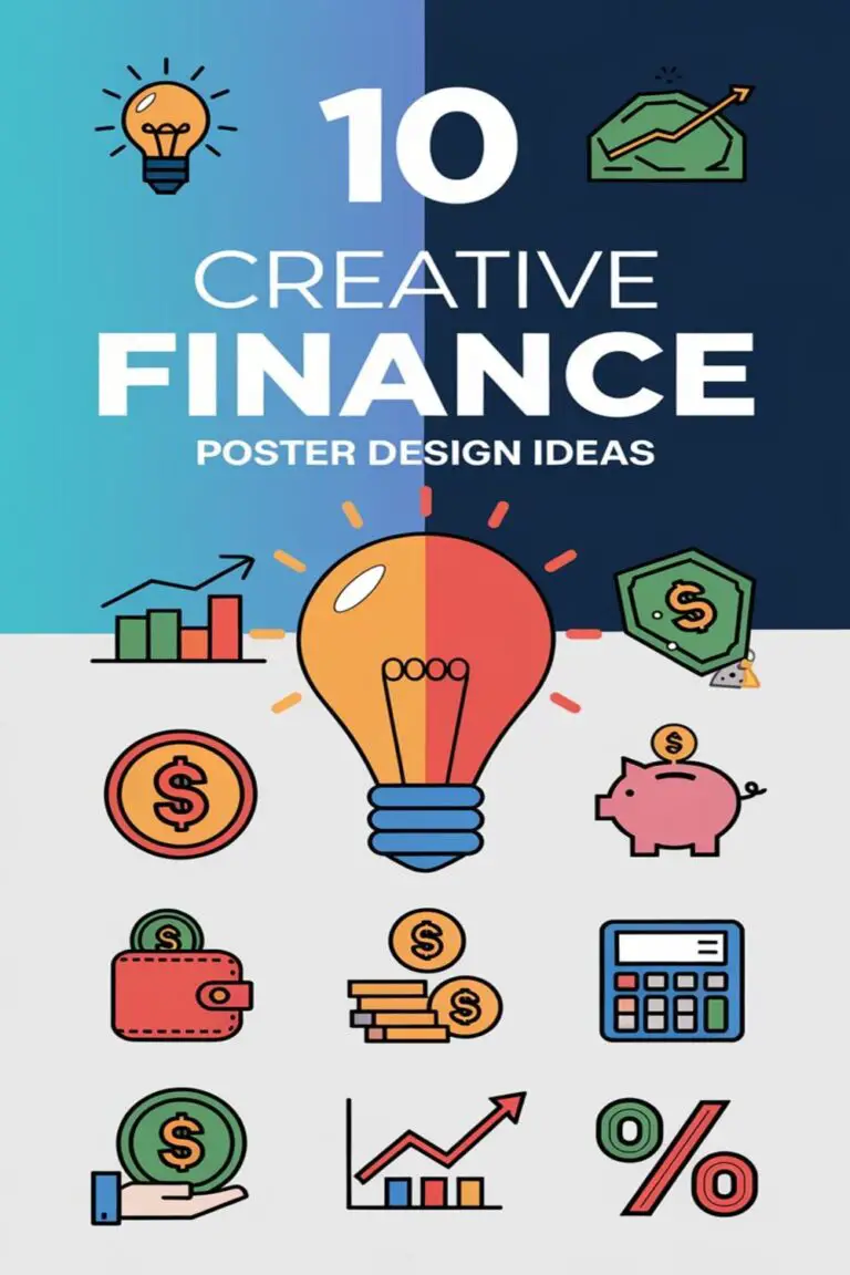 10 Creative Finance Poster Design Ideas to Make Money Topics Eye ...