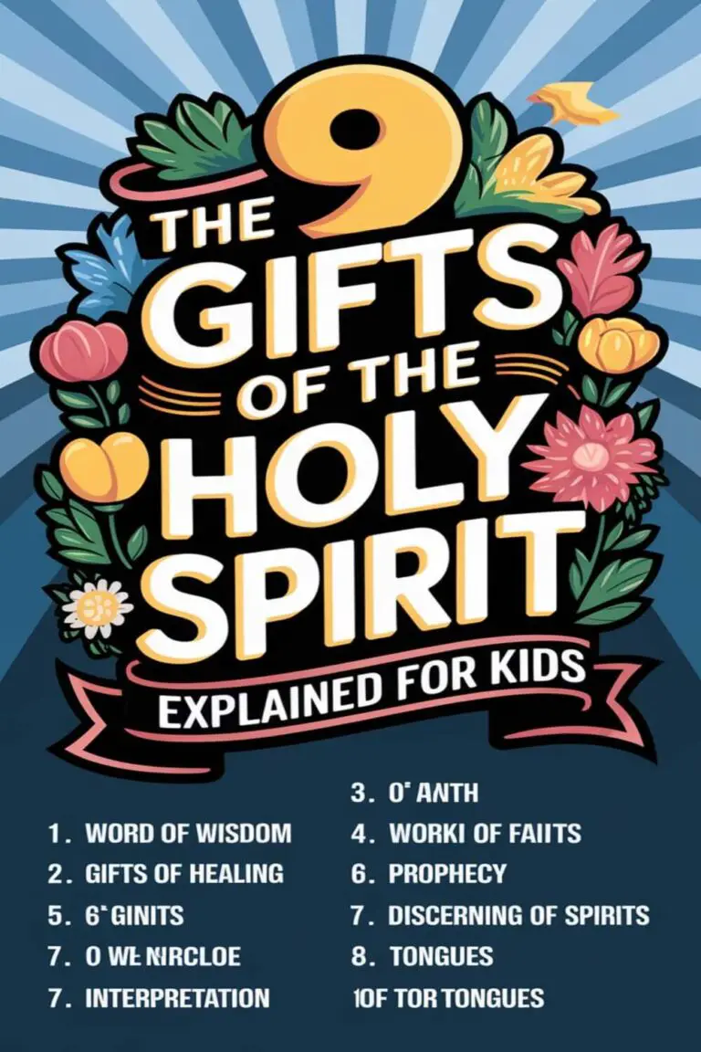 The 9 Gifts of the Holy Spirit Explained for Kids: Simple Bible Lessons ...
