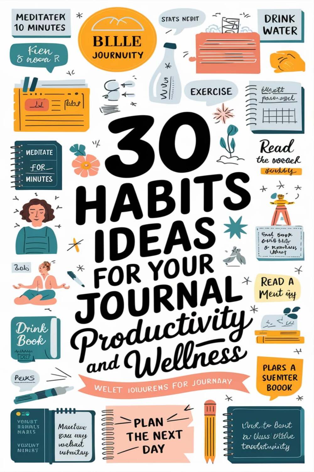30 Habits Ideas for Your Bullet Journal to Boost Productivity and ...