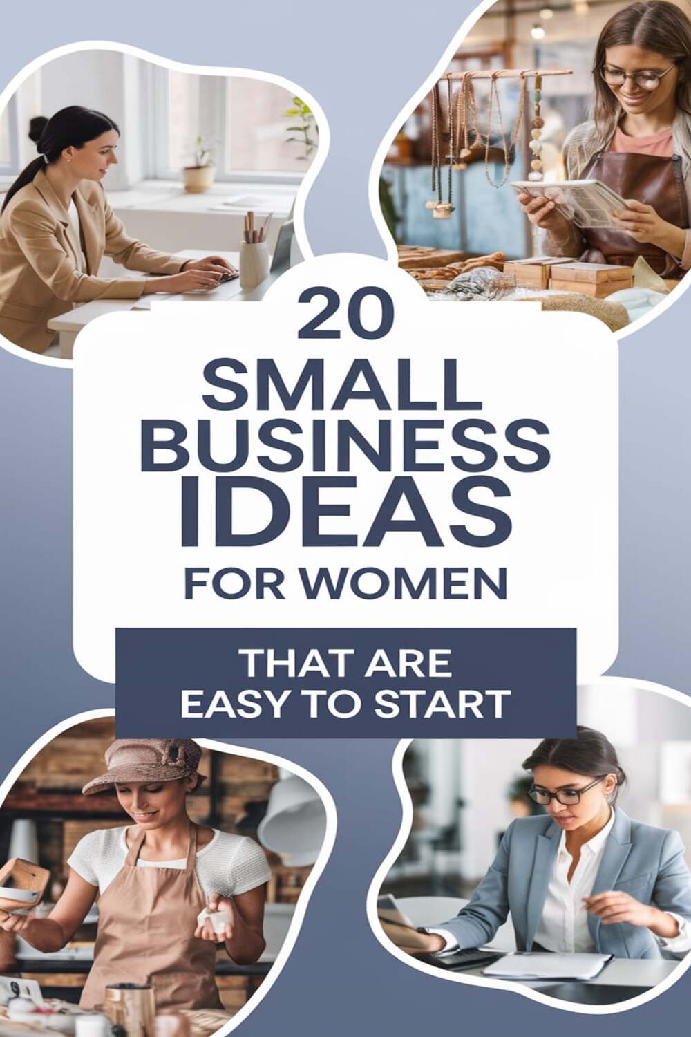 20 Small Business Ideas for Women That Are Easy to Start - Perfect for Pinterest
