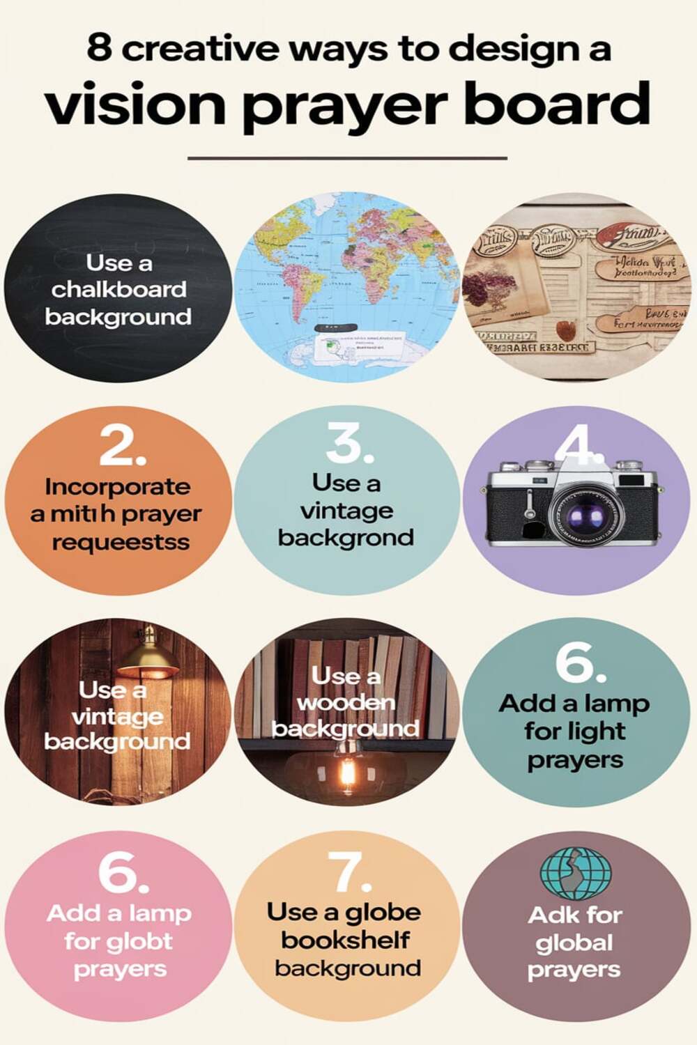 8 Creative Ways to Design a Vision Prayer Board for Manifestation & Faith