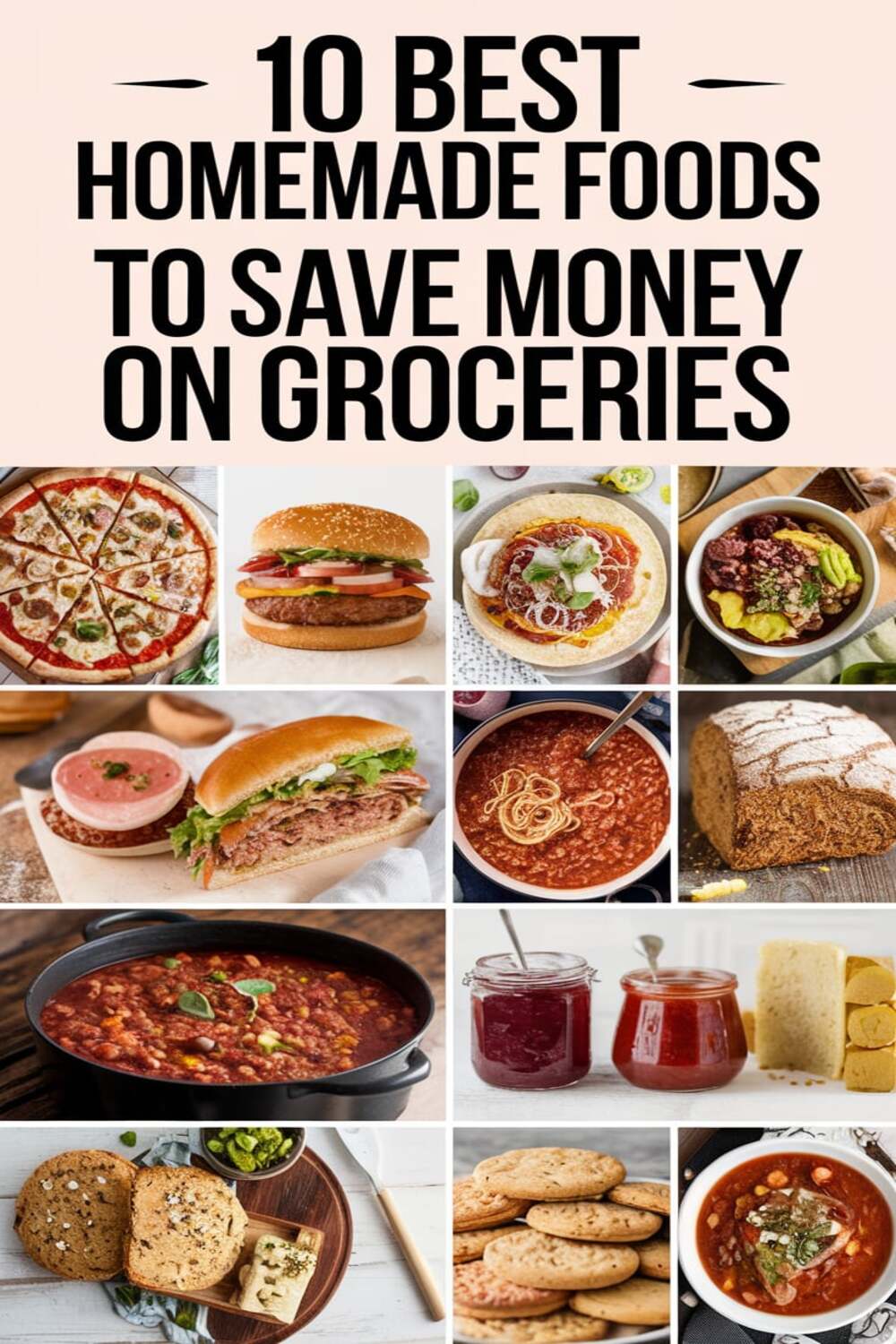 10 Best Homemade Foods to Save Money on Groceries