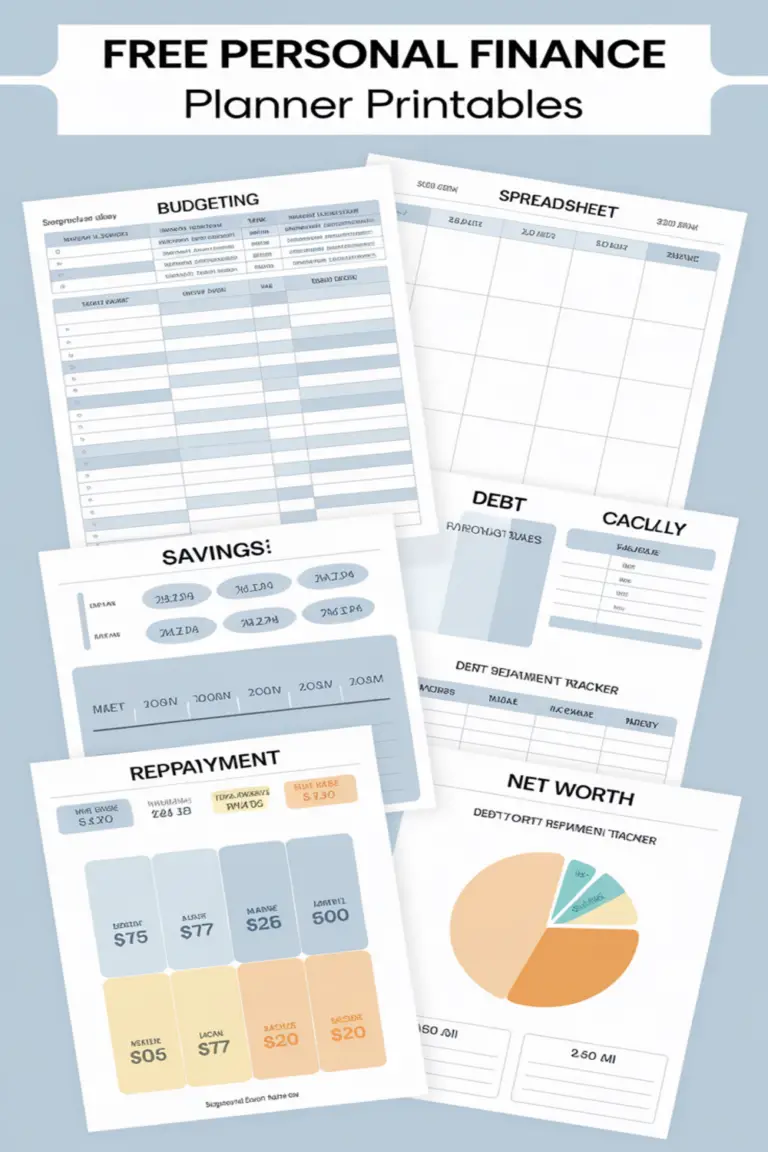The Best Free Personal Finance Planner Printables: Top Picks for ...