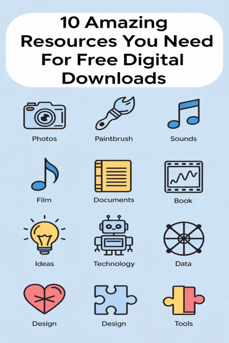 Free Digital Downloads: 10 Amazing Resources You Need for Creativity ...