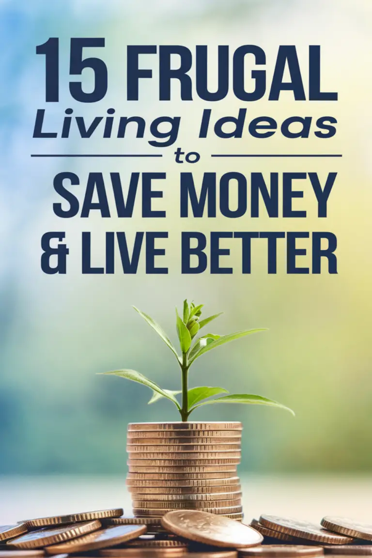 15 Frugal Living Ideas to Save Money & Live Better - Budget Tips & DIY ...