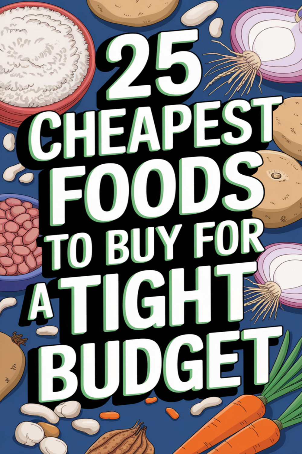 25 Cheapest Foods to Buy for a Tight Budget: Save Money on Groceries