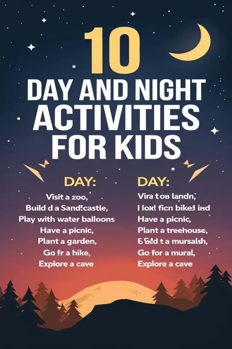 10 Fun & Engaging Day and Night Activities for Kids – Creative Play ...