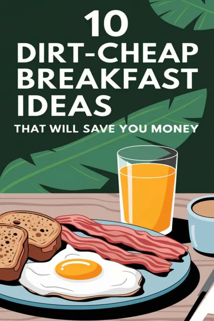 10 Dirt-Cheap Breakfast Ideas That Will Save You Money - Easy, Budget ...