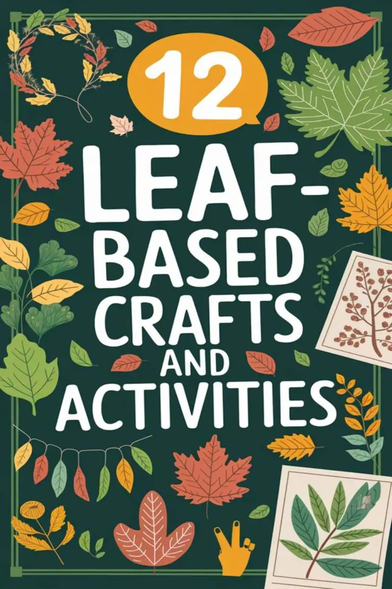 12 Creative Leaf-Based Crafts and Activities for Kids and Adults - How ...