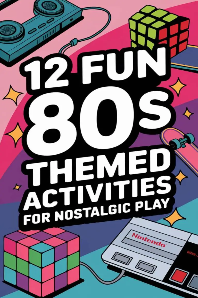 12 Rad 80s-Themed Activities for Totally Nostalgic Fun!